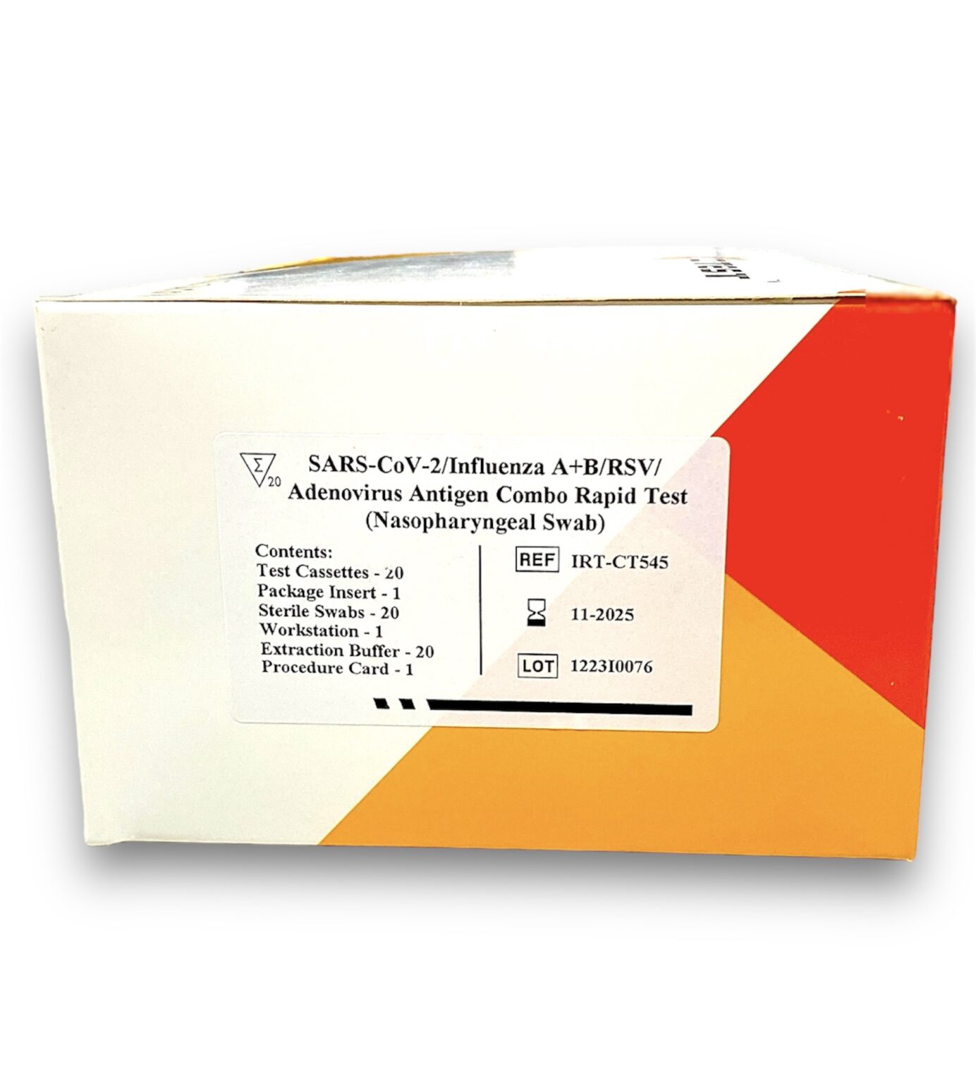 SARS-COV-2/INFLUENZA A+B/RSV/ADENOVIRUS ANTIGEN COMBO RAPID TEST - Viga ...